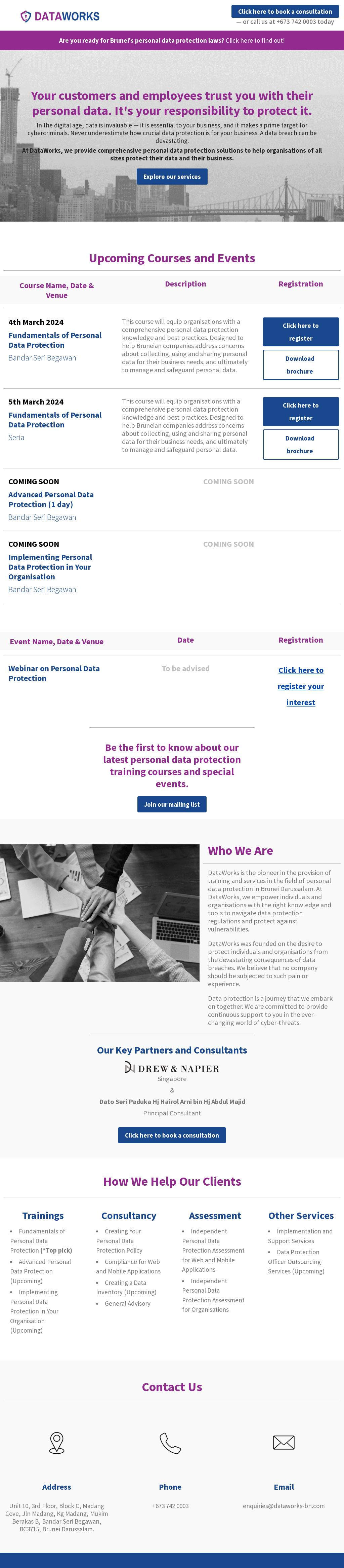 Dataworks - Providing personal data protection solution