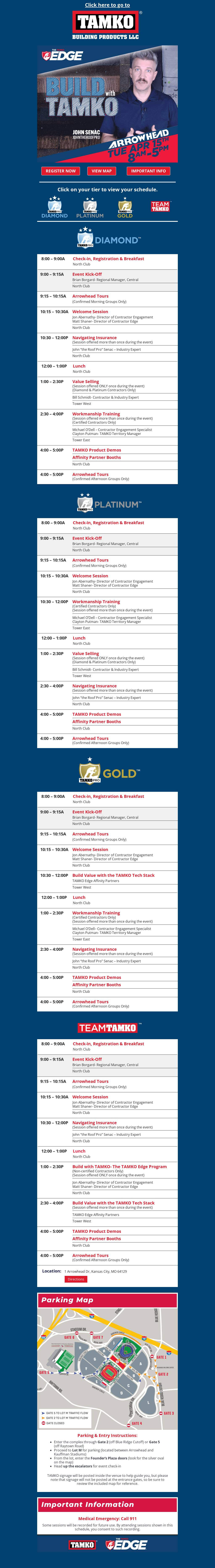 Build with TAMKO 2025 | TAMKO Building Products