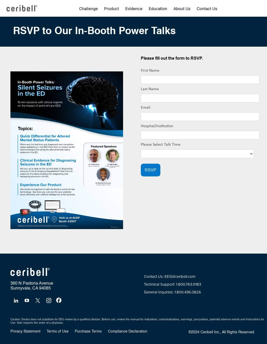 ACEP24 In-Booth Power Talks