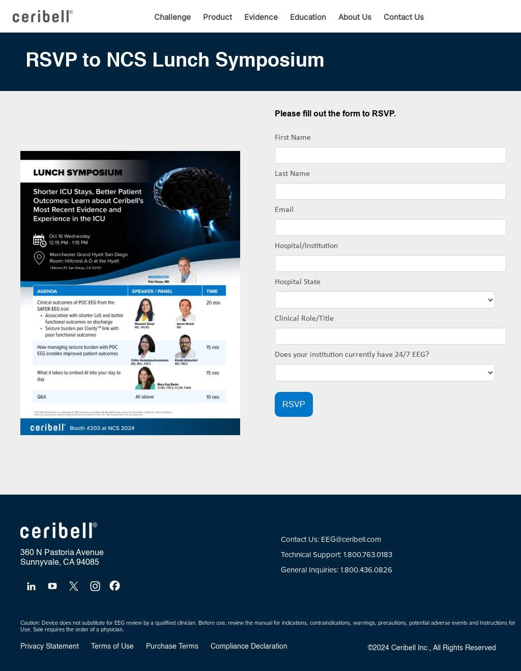 NCS24 Lunch Symposium