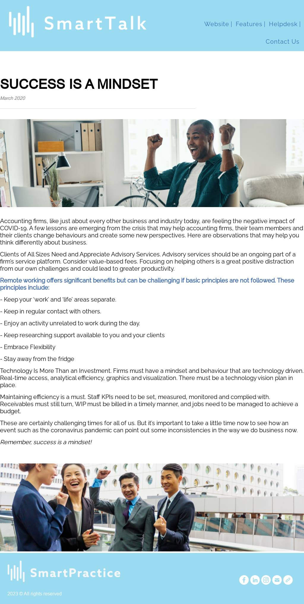 Success Is a Mindset