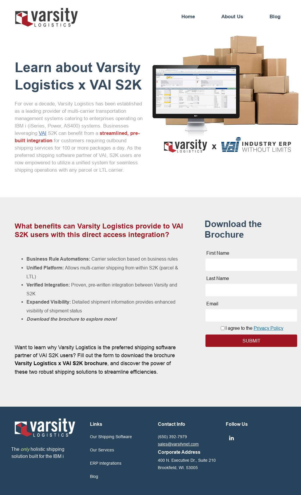 Varsity Logistics x VAI S2K | Varsity Logistics