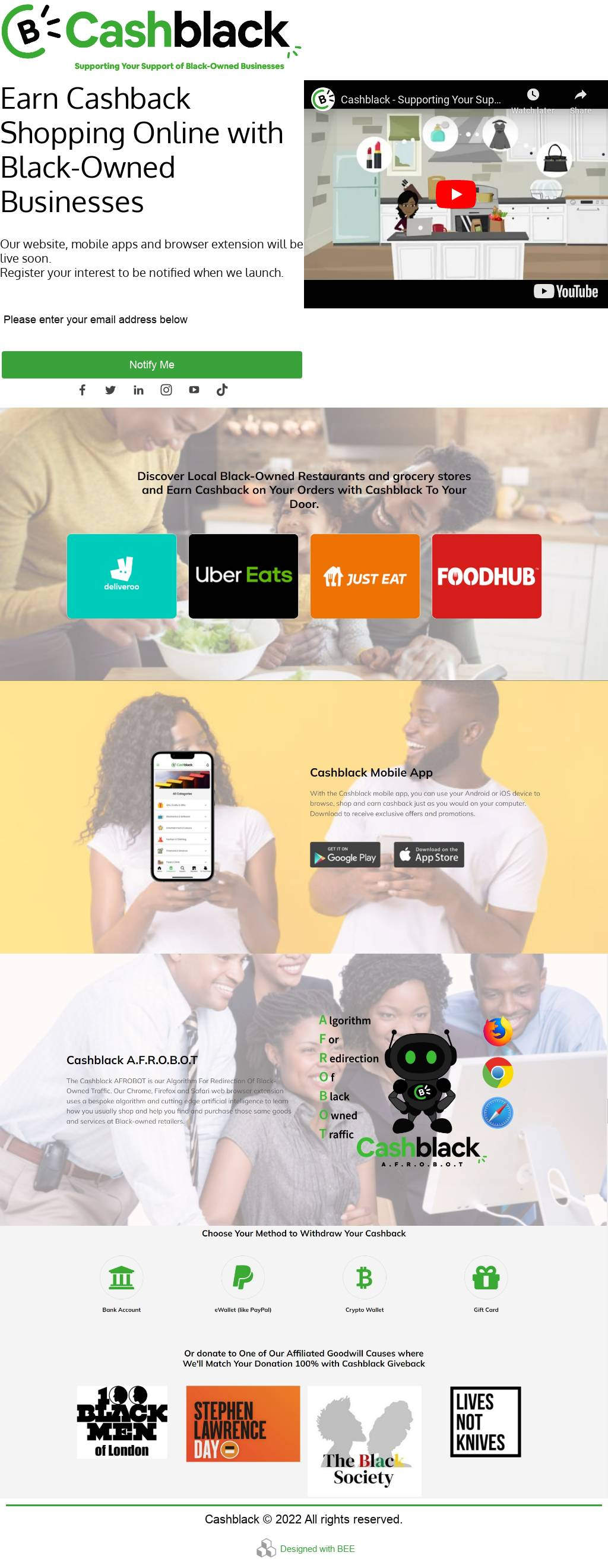Cashblack - Earn Cashback Supporting Black-Owned Businesses